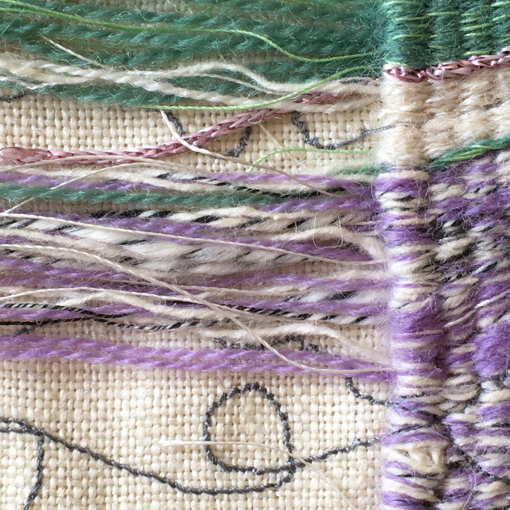 Tapestry weaving
